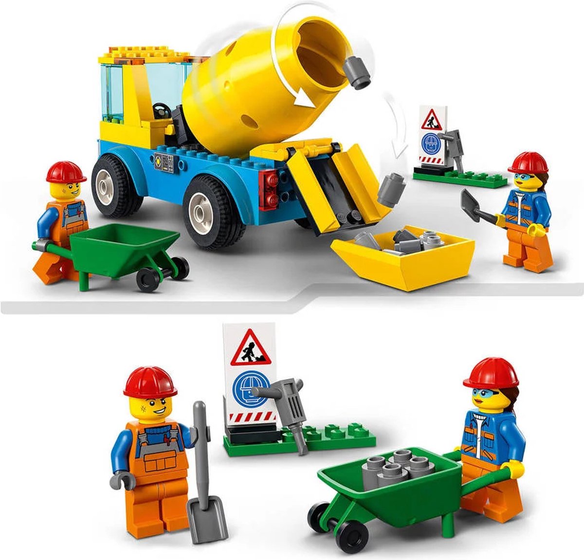 Lego City Cementwagen - inclusief speelgoed